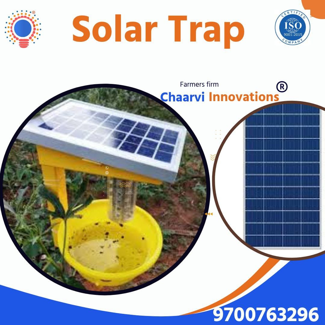 Solar Traps for agriculture – Chaarvi Innovations